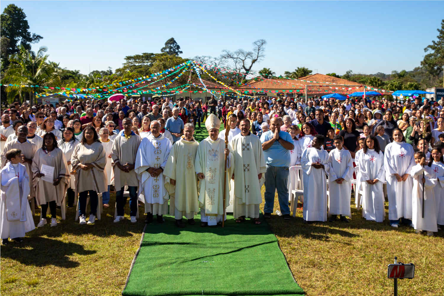Comunidade de Villaregia e paróquia Santíssima Trindade celebram padoreira - Diocese de Campo Limpo