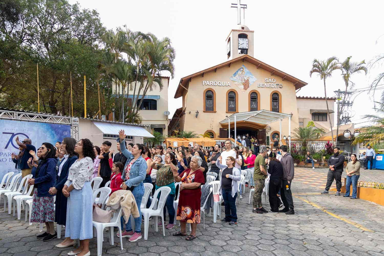 Setenta anos de fé e serviço: Paróquia São Benedito celebra sua ...